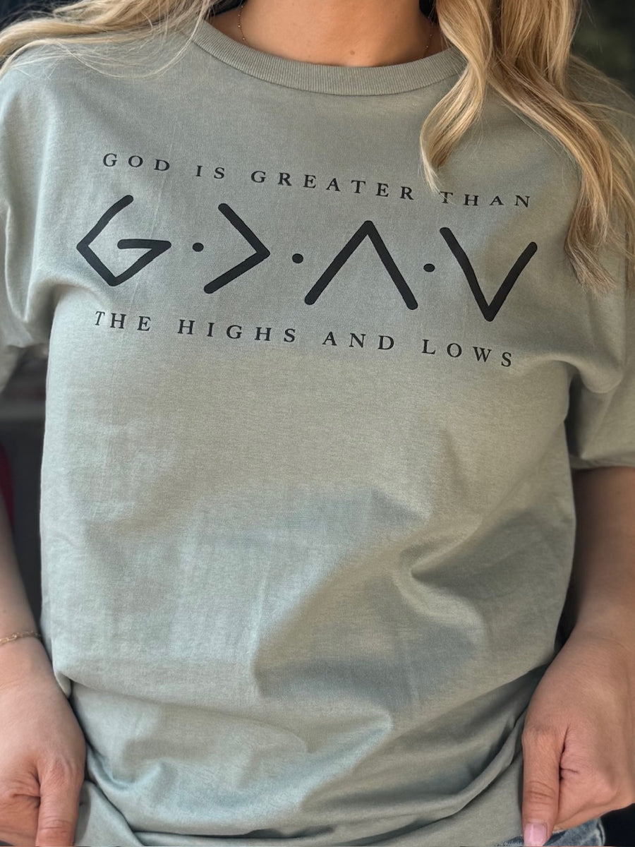 sage God is greater tee 380 – CC Belle